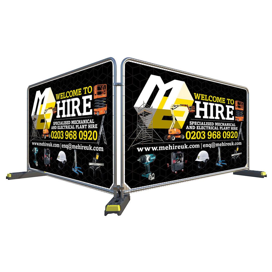 Heras Fencing Cover – With Optional Corporate Branding – (ZSE073) – My ...
